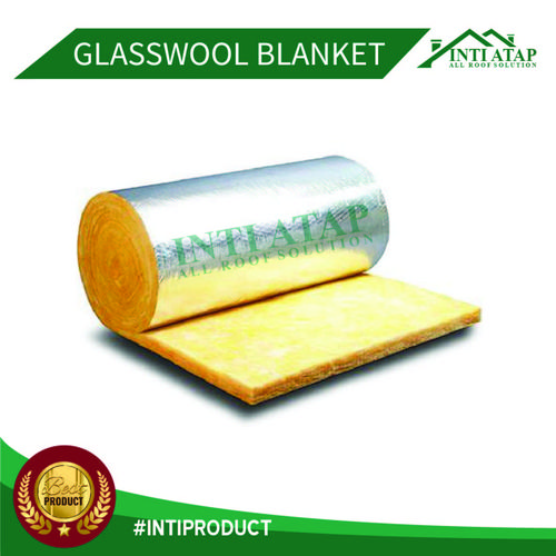 Jual Inti Atap Glasswool Blanket 1.20 x 15m Panjang 15 m - D24, 25mm ...