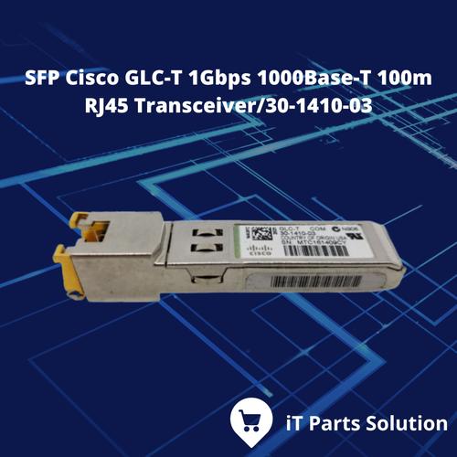 Jual SFP Cisco GLC-T 1Gbps 1000Base-T 100m RJ45 Transceiver/30-1410-03 ...