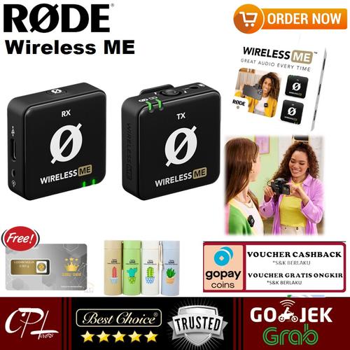 Jual Microphone RODE Wireless ME Compact Wireless Microphone System ...