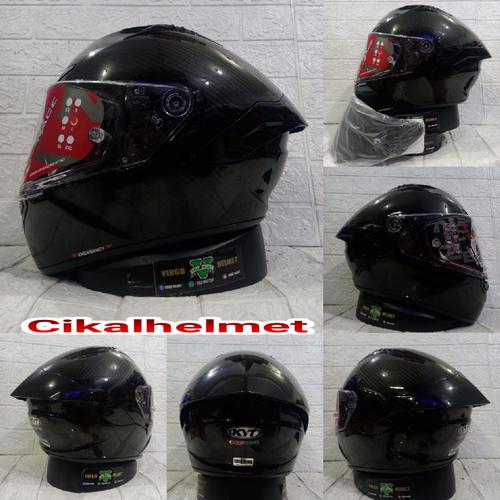 Jual HELM KYT NZ RACE CARBON BLACK GLOSSY FREE DARK VISOR KYT ORIGINAL - CARBON GLOSSY, L - Kab ...