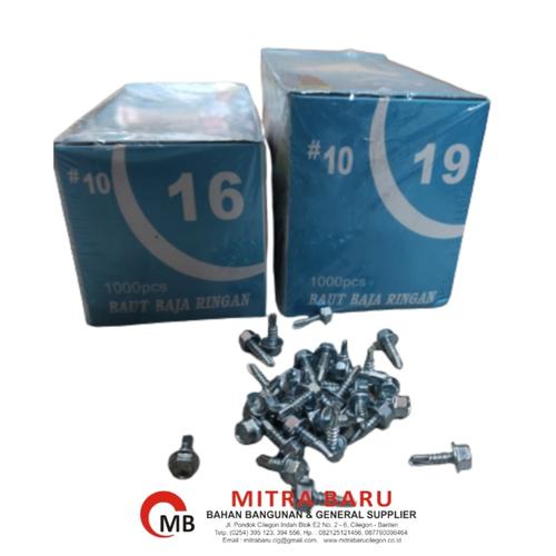 Jual Baut Baja Ringan Zollo Box/1000pcs varian ukuran - 10x16 - Kota ...