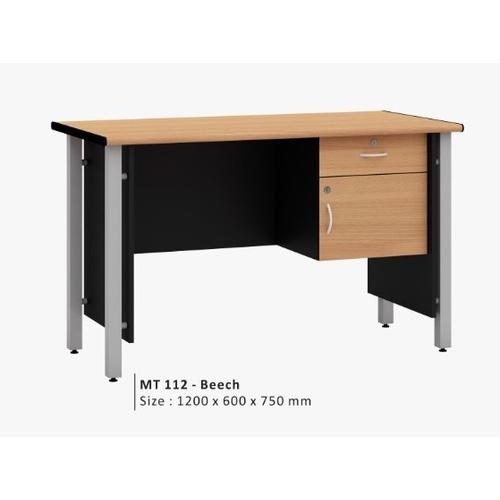 Jual Meja Kerja Kantor LK Kaki Besi Popular Meja Guru Setengah Biro MT ...