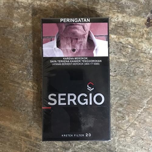 Jual Rokok SERGIO 20 BATANG - Djarum Kretek Filter Besar Slop Pak ...