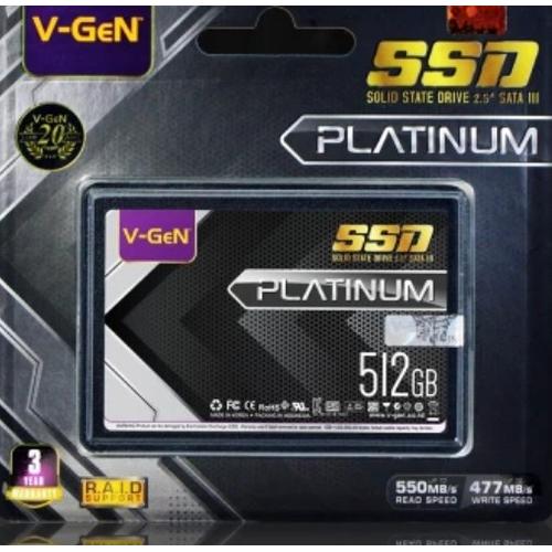 Jual SSD VGEN 128GB 256GB 512GB 1TB 2.5" SATA III - 512GB PLATINUM ...