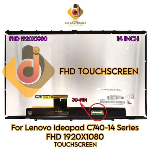 Jual LED LCD Lenovo Yoga C740 14 C740-14IML 81CT C740-14IWL TOUCHSCREEN ...