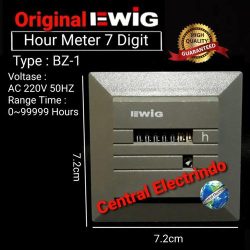 Jual EWIG Hour Meter BZ-1 7 Digit 220V - Jakarta Barat - Sumber Karunia ...