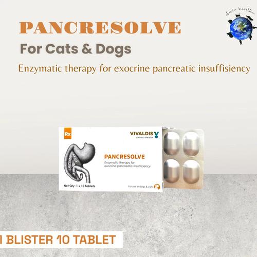 Jual Pancresolves Vivaldis - Obat Gangguan Pankreas Kucing Anjing - 10 ...