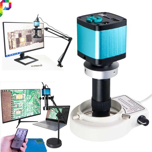 Jual Kamera Mikroskop Industri Industrial Microscope Camera 48 MP 130X ...
