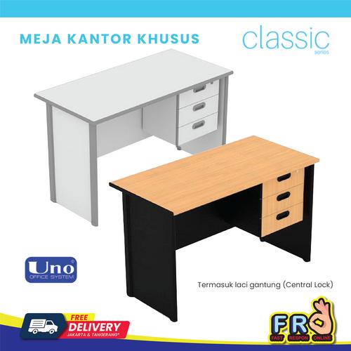 Jual Meja Kantor Khusus UNO UOD 1081 A/UOD 1031 A / Meja Kantor UNO ...