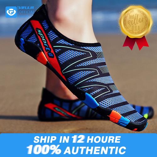 Jual Sepatu Pantai / Aqua Shoes / Diving/ Snorkling Premium Sol Karet ...
