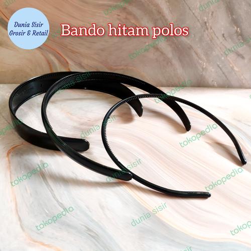 Jual bando hitam polos bergerigi - ukuran kecil - Jakarta Barat ...