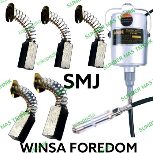 Jual CARBON BRUSH MESIN BOR GANTUNG WINSA FOREDOM ARENG BRUSH BOR ...