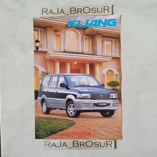 Jual Poster brosur katalog flyer Toyota Kijang Kapsul/Krista/Minibus ...