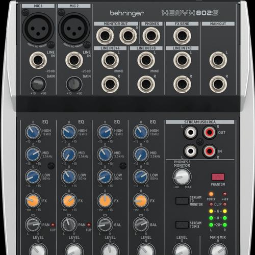 Jual Mixer Sound System Behringer XENYX 802S Premium Analog 8-Input ...