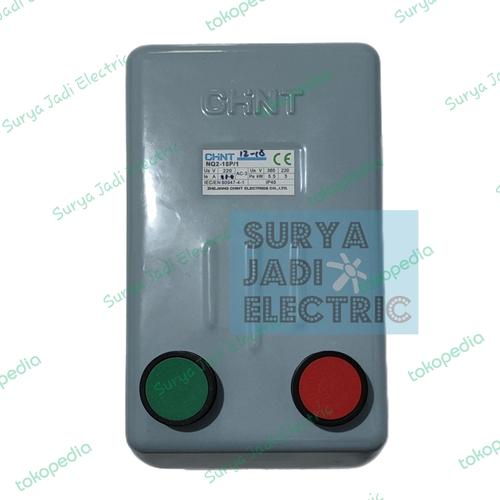 Jual Dol Starter Magnetic Switch Push Button CHINT NQ2-15P 220V / 400V ...