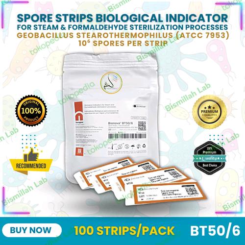 Jual Biological Indicator Spore Strip - 100 Strips/pack - Kab. Bogor ...