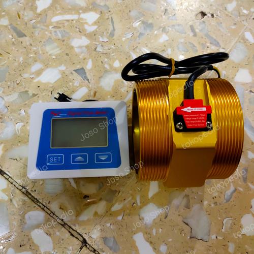 Jual Digital Flow Meter Display With Water Sensor 3 inch LCD-S ...
