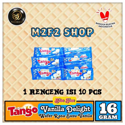 Jual Tango Wafer Vanilla Delight | Susu Vanila Sachet - 16 gr (1 ...