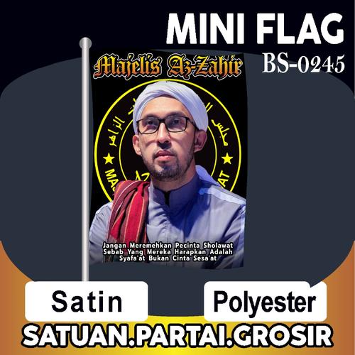 Jual Bendera Mini Flag Custom Majelis Az Zahir Pecinta Sholawat ...