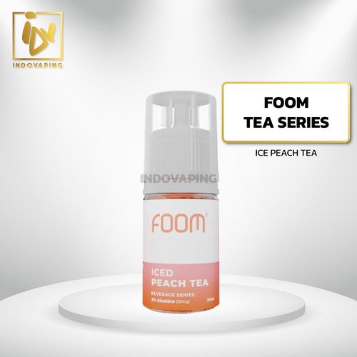 Jual Liquid Vapor Vape - Foom Liquid 30mg 30ml Iced Peach Tea By Foom ...