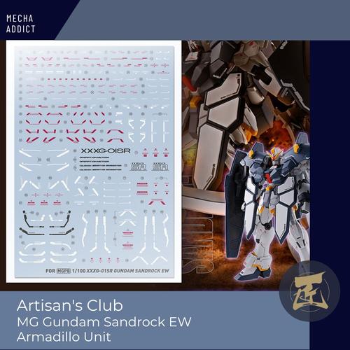 Jual Water Slide Decal MG Gundam Sandrock EW Armadillo by Artisan's ...