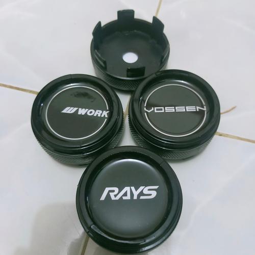 Jual tutup dop roda dop velg racing motif RAYS VOSSEN WORK silinder ...