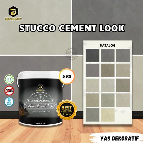 Promo Cat Tembok Stucco Cement Expose - 5 Kg | Stucco Motif Semen ...