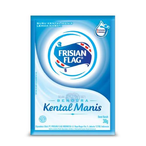 Jual Susu Kental Manis SKM Bendera Frisian Flag Sachet Isi 6 Pcs - Kota ...