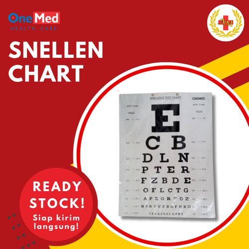 Jual Snellen Chart Onemed Alat Tes Mata Tes Penglihatan - Kota Denpasar ...