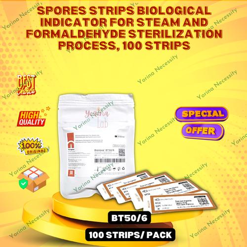 Jual Spore Strips Biological Indicator , Isi 100 Strips/ Pack - Kab ...