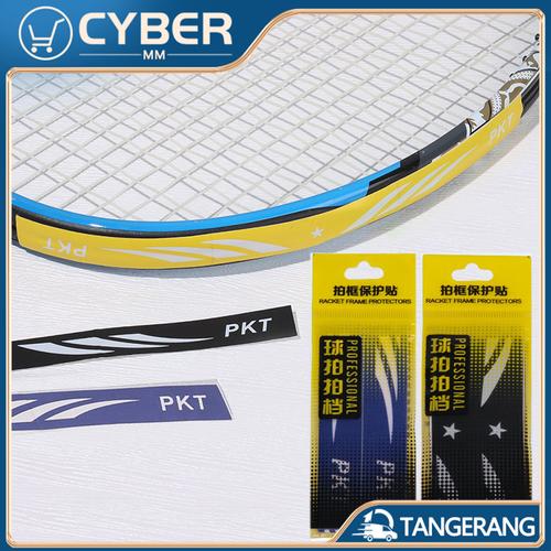 Jual 2 PCS Stiker Raket Badminton PU Stiker Pelindung Frame Raket Anti ...