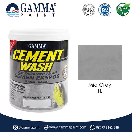 Jual Cement Wash Komponen A - Ukuran 1L - Cat Motif Semen Ekspos - Mid ...