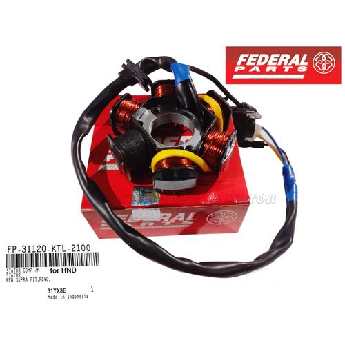 Jual Spul Spull Stator Spol Spool Assy Legenda 2 Supra Fit New Revo ...