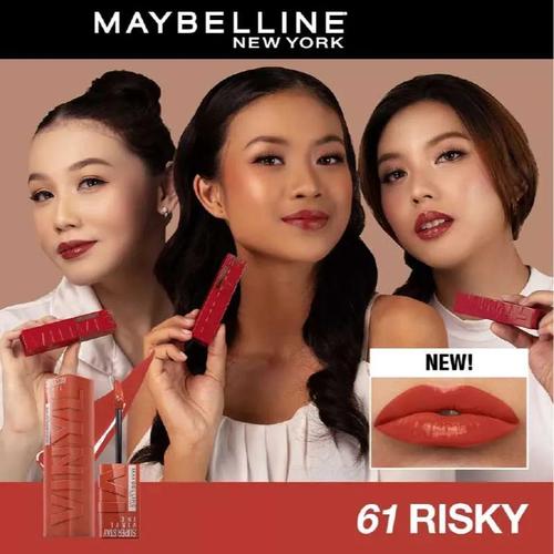 Jual maybelline superstay vinyl ink - 61 Risky - Jakarta Selatan - Magic Box Glow | Tokopedia