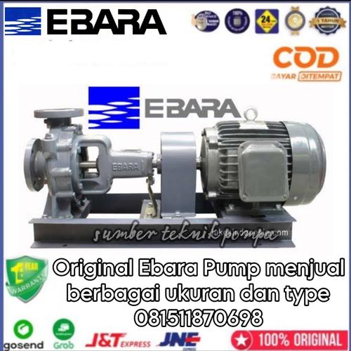 Jual POMPA PUMP EBARA CENTRIFUGAL 100 X 80 FSJA MOTOR MOTOLOGY 37 KW 50 HP - Jakarta Barat ...