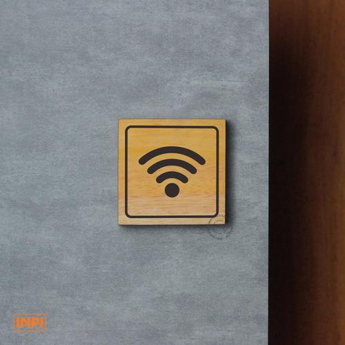 Jual sign system wifi - papan tanda wifi area - wall sign - wifi zone ...