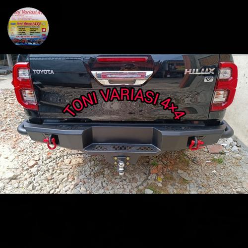 Jual Bemper Bumper Belakang Hilux Model JUNGLE V2 - Jakarta Utara ...