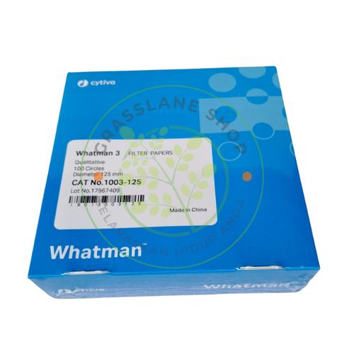 Jual Kertas saring whatman no 3 125 mm grade filter paper 1003-125 ...