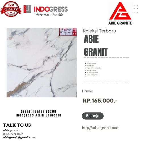 Jual Granit indogress glazed polish 60x60 Altin Calacatta - Kab. Bogor ...