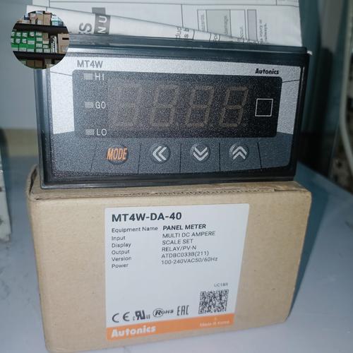 Jual PANEL METER MT4W-DA-40 AUTONICS ORIGINAL - Jakarta Pusat - Dan elektrik shop | Tokopedia
