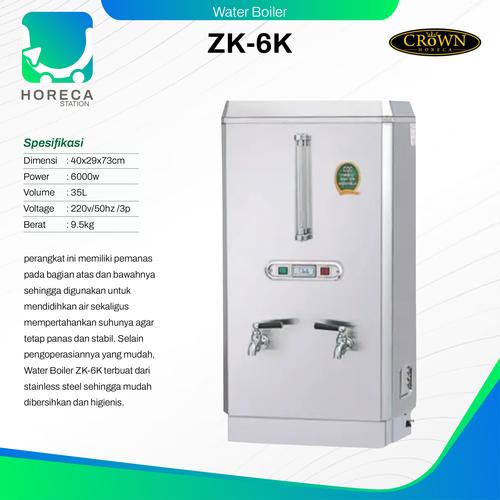 Jual CROWN Water Boiler Pemanas Air 35 Liter ZK-6K / ZK 6K / ZK6K - Jakarta Barat - GEA GETRA ...