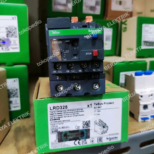 Jual LRD325 THERMAL OVERLOAD RELAY 17A-25A LRD 325 SCHNEIDER - Jakarta ...