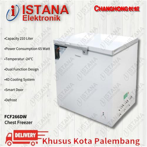 Promo CHANGHONG BOX/CHEST FREEZER 210 LITER FCF266DW Cicil 0% 3x - Kota ...