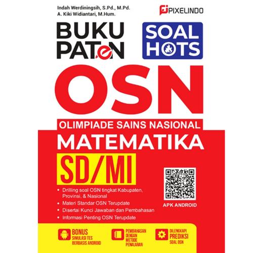Jual Buku Paten Soal HOTS Olimpiade Sains Nasional OSN Matematika SD/MI - Kab. Tangerang ...