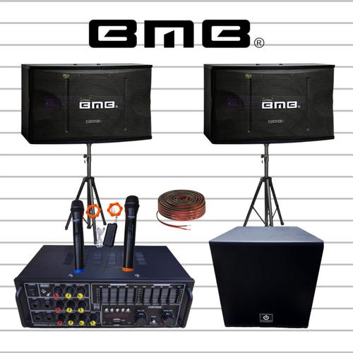 Jual Paket Speaker Karaoke BMB 10 inch Plus Subwoofer 12 inch - Jakarta ...