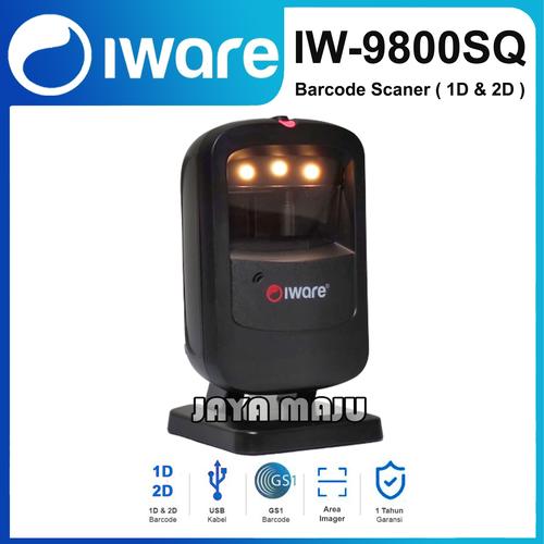 Jual SCANNER BARCODE IMAGER OMNI 2D IWARE IW-9800SQ | IW 9800SQ | IW9800SQ - IWARE IW-9800SQ ...