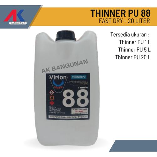 Jual Thinner PU 88 20L Fast Dry / Thiner Tiner 20 Liter - Kota ...
