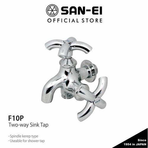 Jual San-Ei Kran Cabang - Kran Air - Kran tembok - two way sink tap F 10 P - Jakarta Barat ...