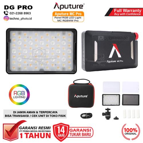 Jual Aputure MC Pro RGB LED Light Panel MC RGBWW Pro Video Light ORI ...