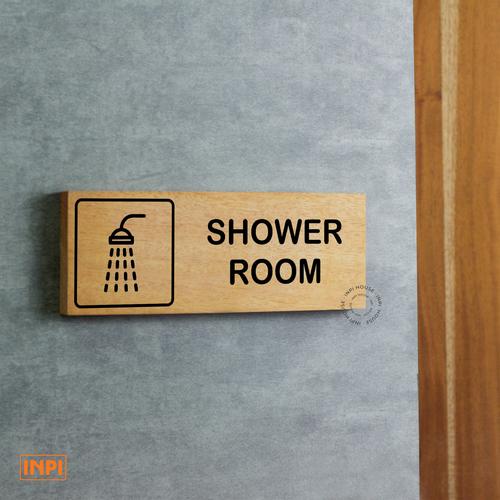 Jual penanda area mandi - shower room signage - wall sign - sign system ...